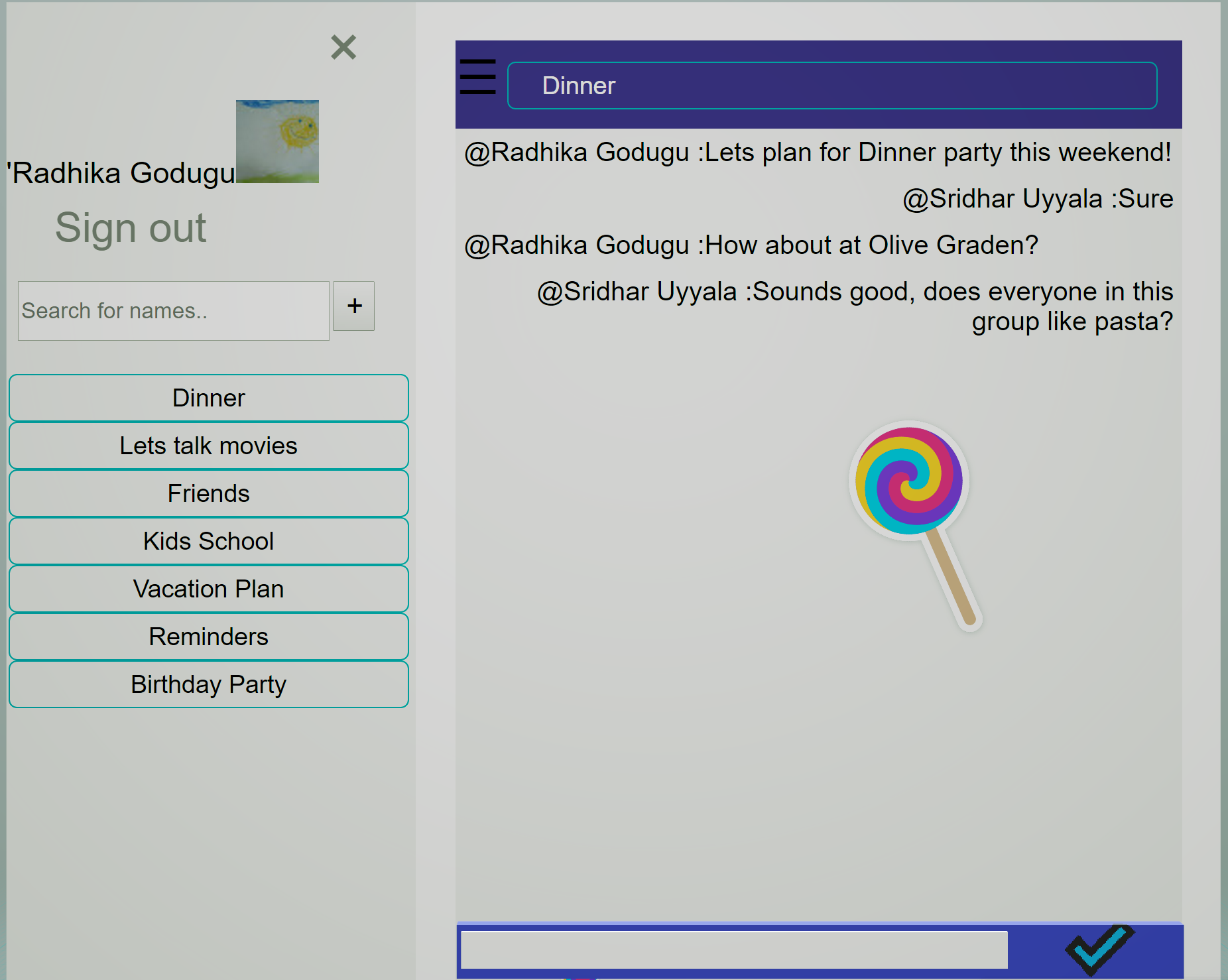 Radhika S Portfolio Page